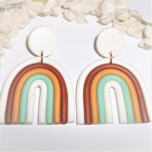 Fashion Jewelry | Jewelry | Earrings White Orange Yellow Mint Green ...